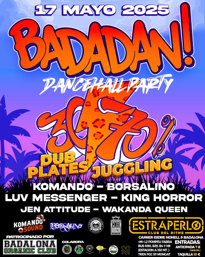 📆 DISSABTE.17.MAIG 📆 – Estraperlo Club del ritme